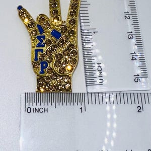 Sigma Gamma Rho Hand Sign Brooch - Etsy