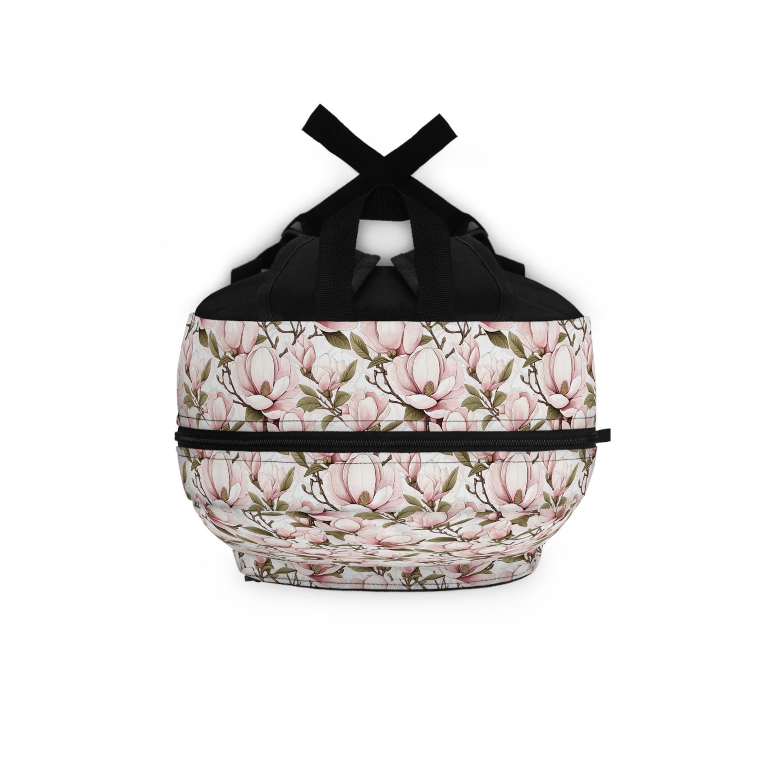 Pink Magnolia Backpack, Booksack, Book Bag - Etsy
