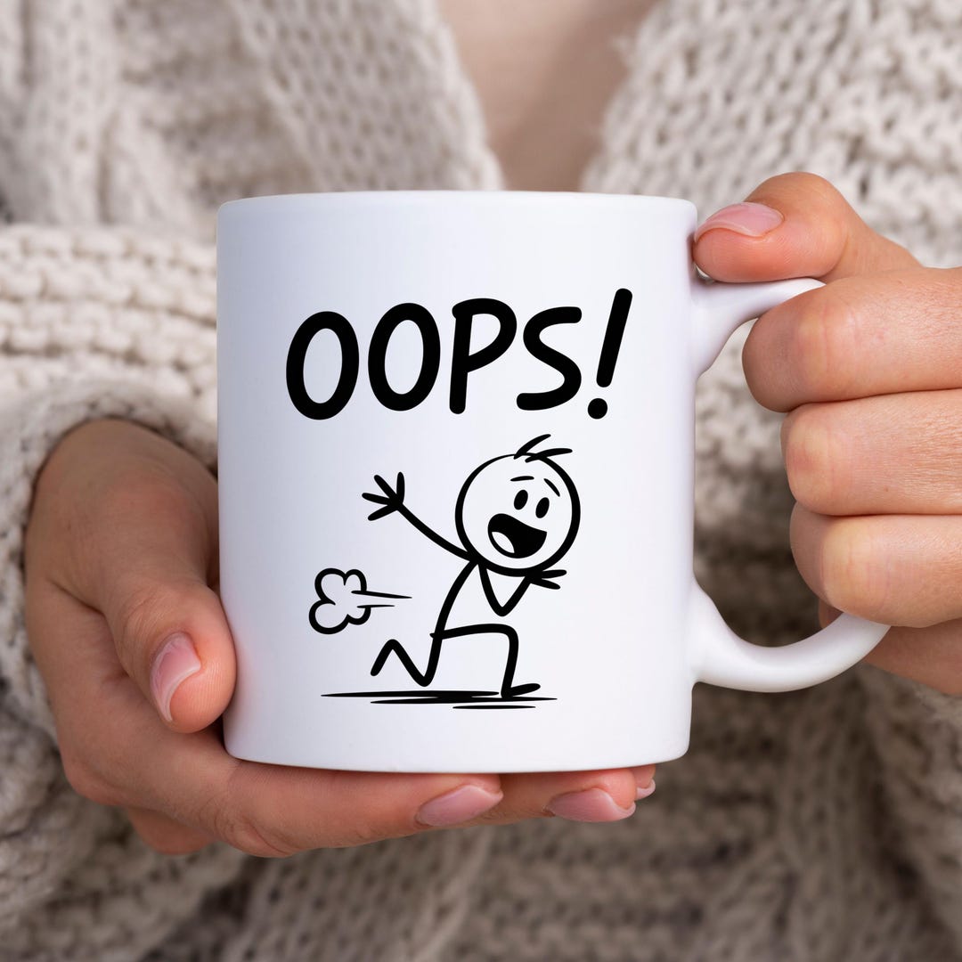 Funny Fart Ceramic Mug, Coffee Cup, Gift for Fart Enthusiast, 11oz Mug ...
