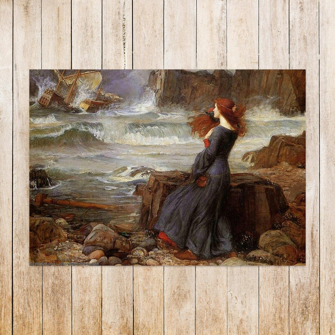 Reproduction of William Shakespeare Artwork the Tempest by William ...