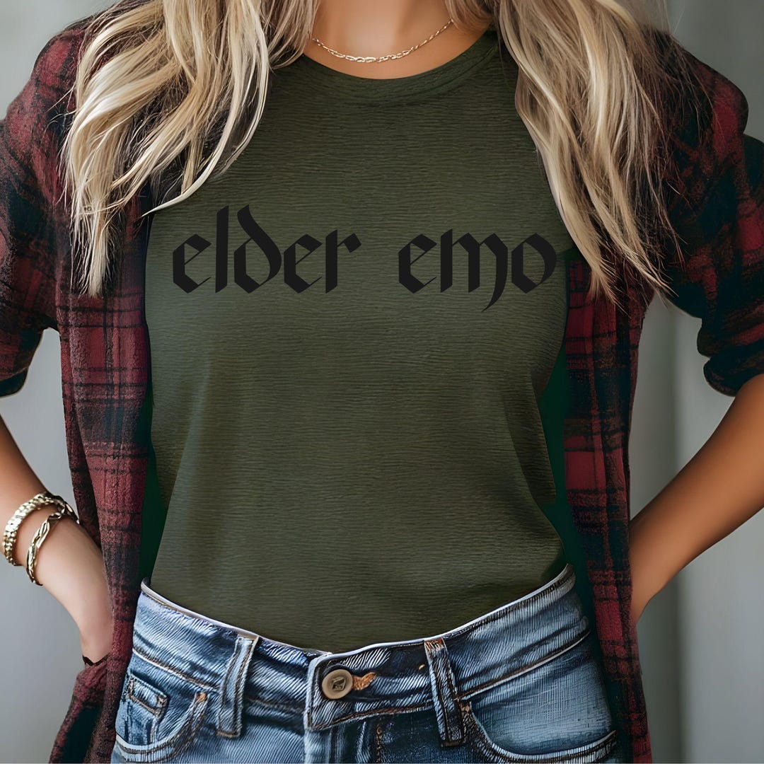 Elder Emo PNG, Millennial Emo Digital Design, Elder Emo Sublimation - Etsy