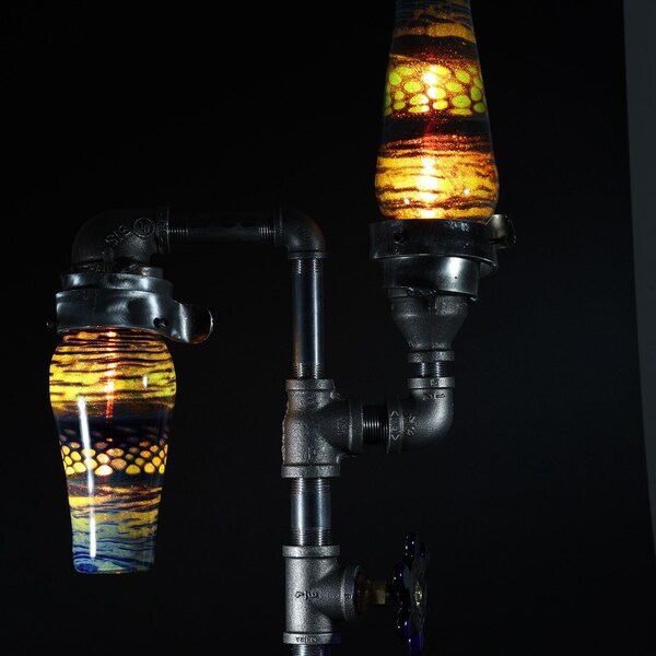 Steam Punk Lamp - Etsy