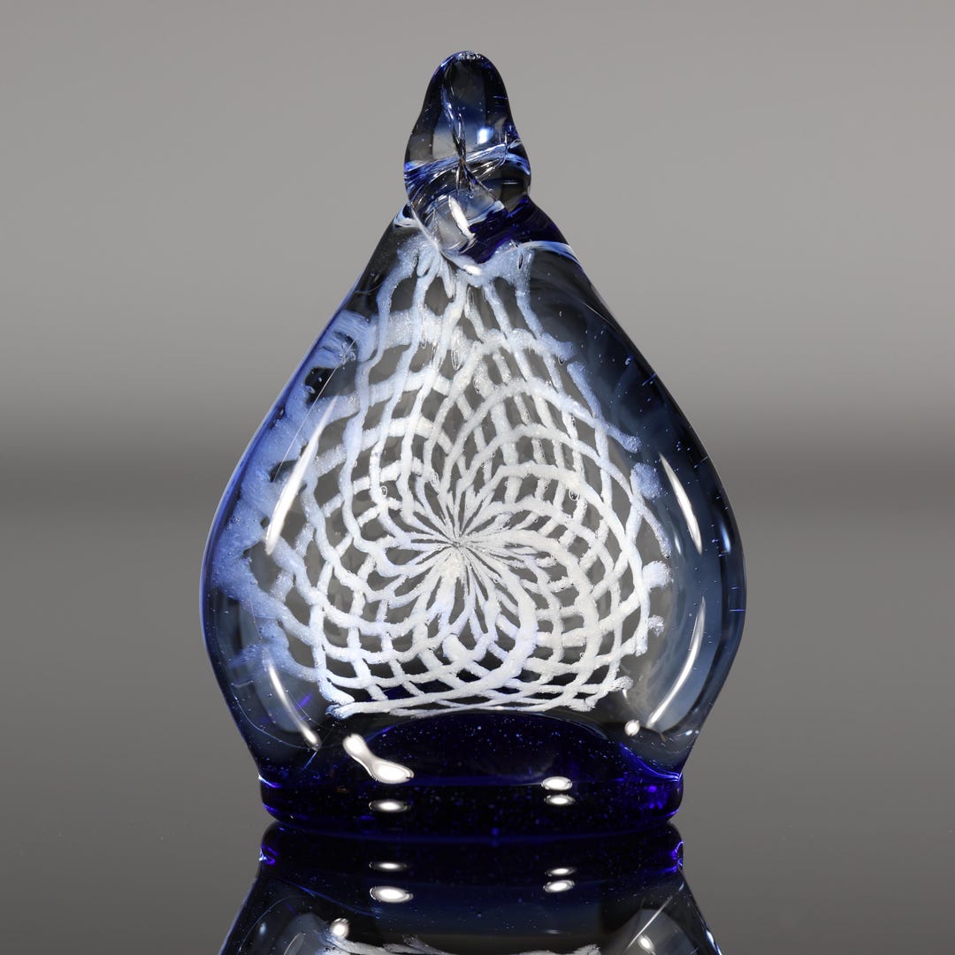 FOREVER FLAME #2 Memorial Keepsake With Handblown Glass, Pet Cremation ...