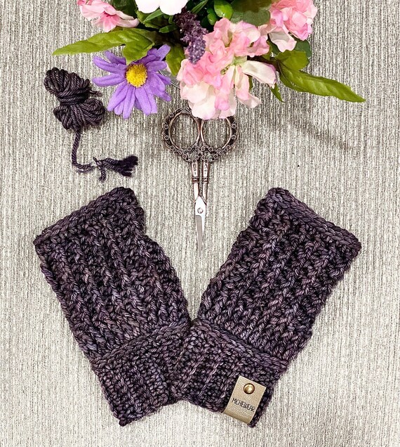 Braided Mittens Pattern CROCHET PATTERN PDF Download | Etsy