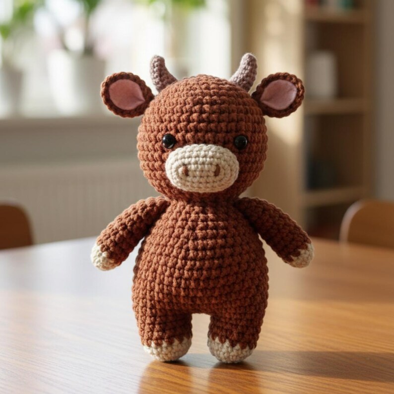 Crochet Cow Doll Pattern – Beginner Friendly Amigurumi (PDF Pattern) - Etsy