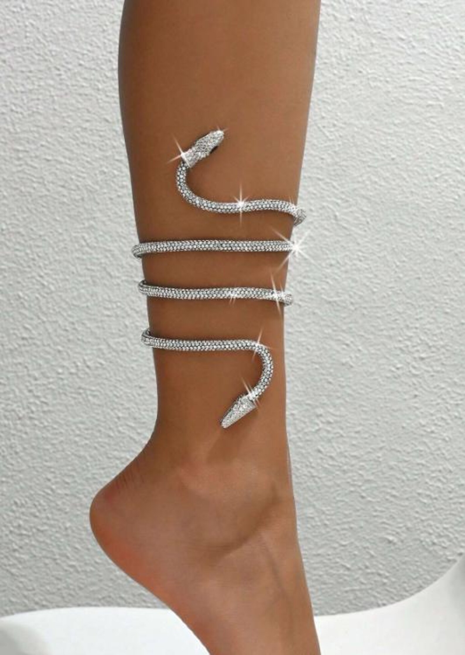 Bendable Snake Bracelet, Adjustable Gold Snake Arm Bracelet, Party ...