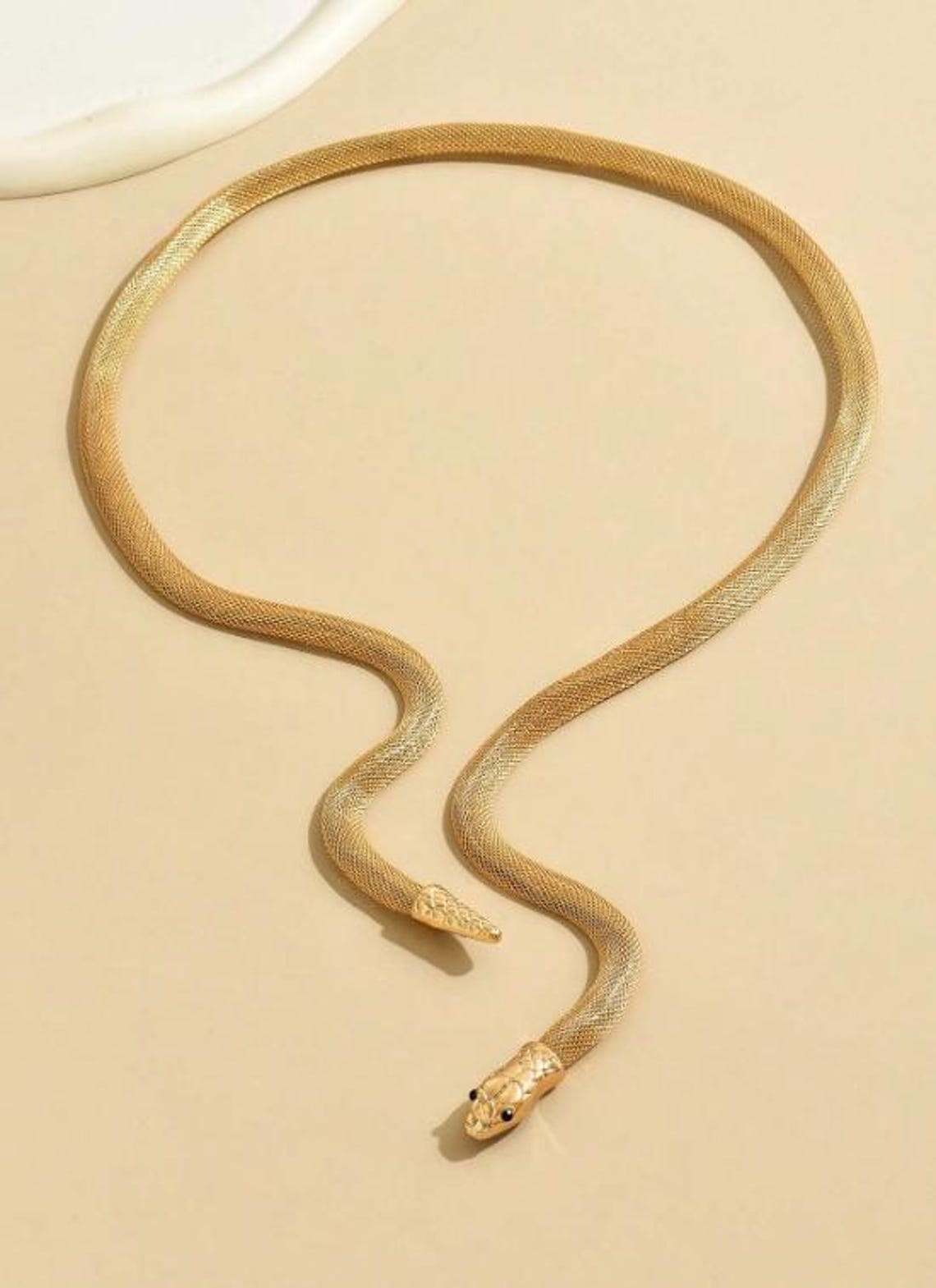 Bendable Snake Bracelet, Adjustable Gold Snake Arm Bracelet, Party ...