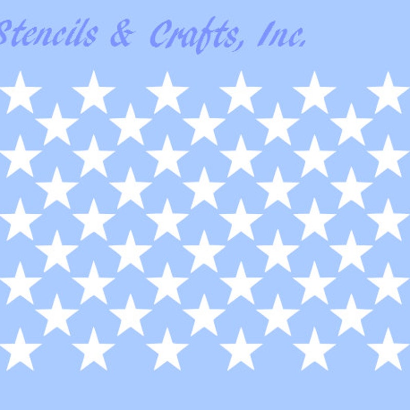 Star Stencil for Flag - Etsy