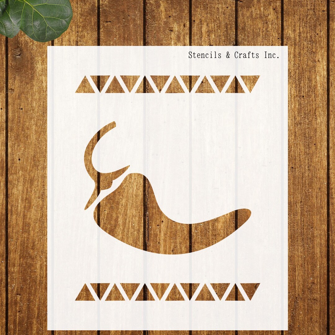 CHILI PEPPER STENCIL, Chili Pepper Template, Painting Stencil, Craft ...