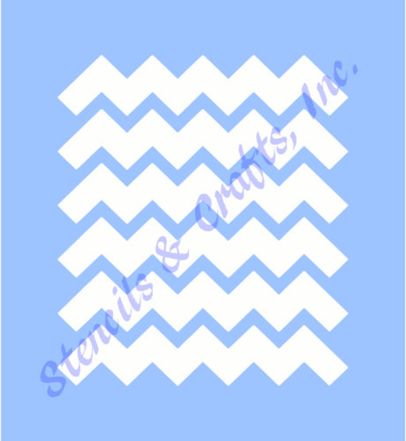 CHEVRON MINI STENCIL Mini Stencil Chevron Pattern Zig Zag - Etsy