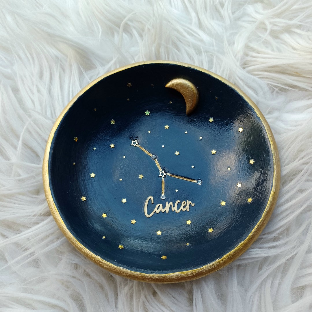 Zodiac Trinket Dish, Constellation Dish, Horoscope Trinket Dish ...