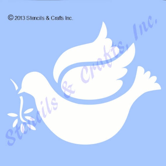 Dove Pattern Template