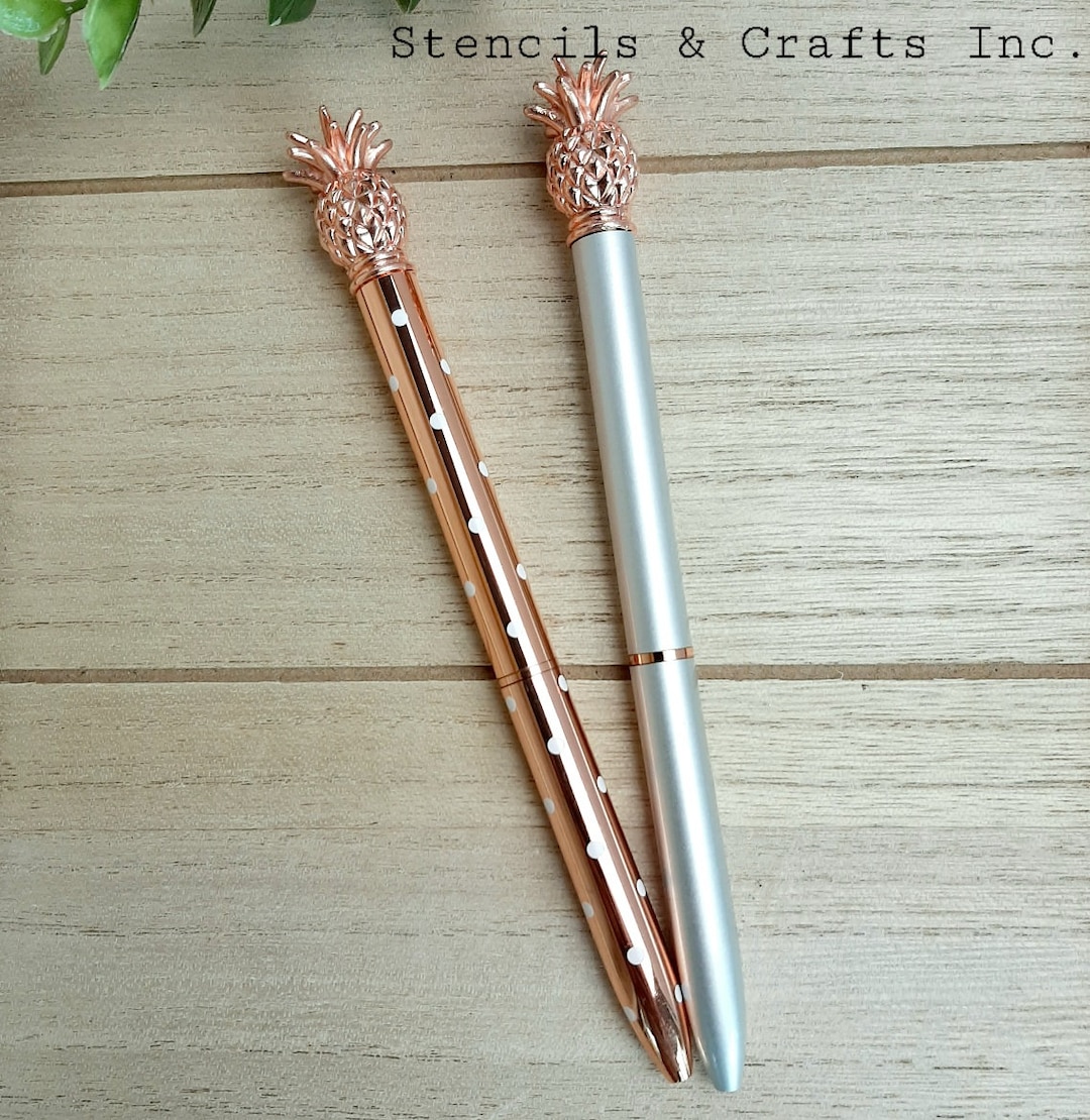 PINEAPPLE PEN, Metal Ballpoint Pen, Journal Pens, Agenda Pens, Notebook ...