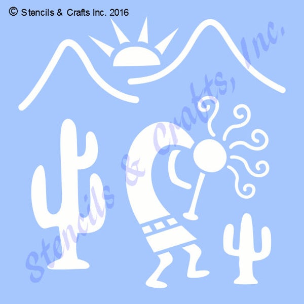 Southwestern Stencil - Etsy