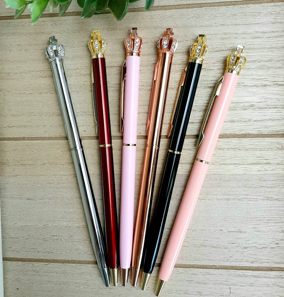 CROWN PENS, Ballpoint Pen, Different Colors, Stationery, Agenda ...