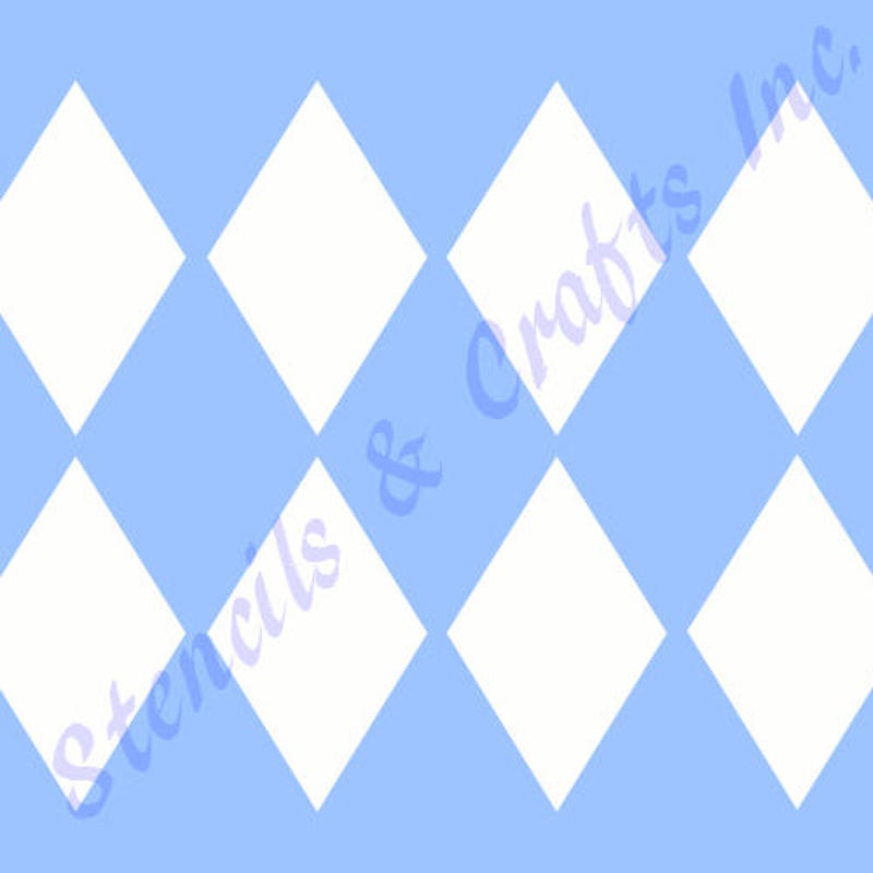Diamond Stencil - Etsy