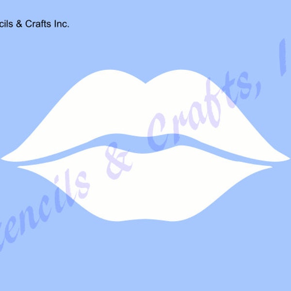 Large Lips Template - Etsy