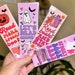 Spooky Cute Bookmarks | Cute & Bookish Bookmarks | Physical Bookmark ...