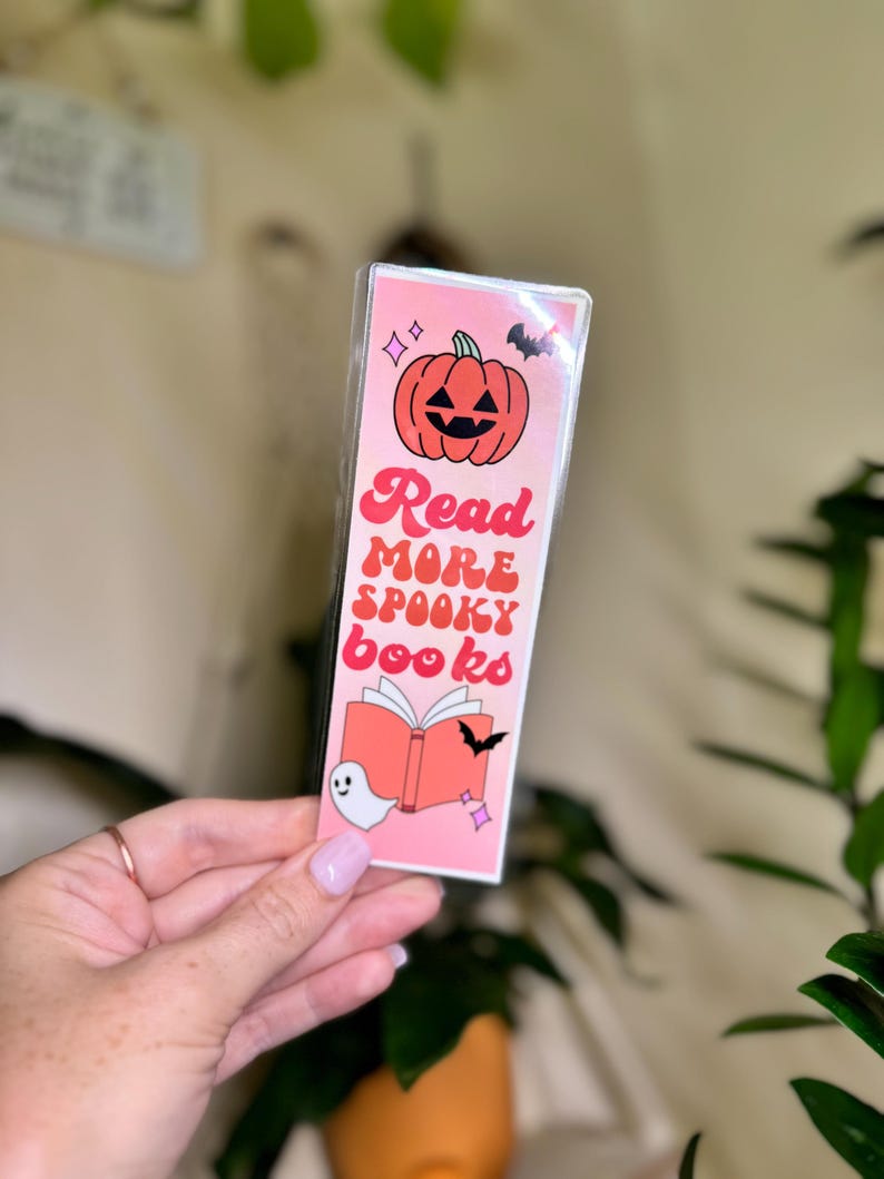 Spooky Cute Bookmarks | Cute & Bookish Bookmarks | Physical Bookmark ...