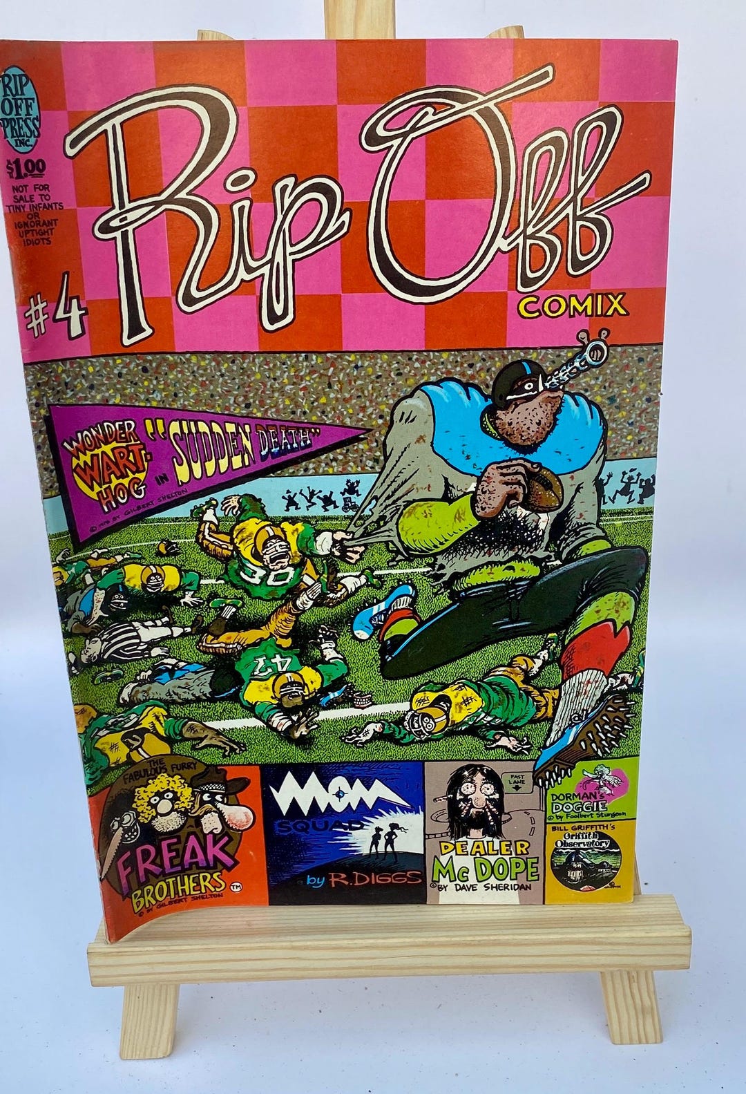 Rip off Comix #4 (1978, 1st) the Fabulous Furry Freak Brothers/wonder ...