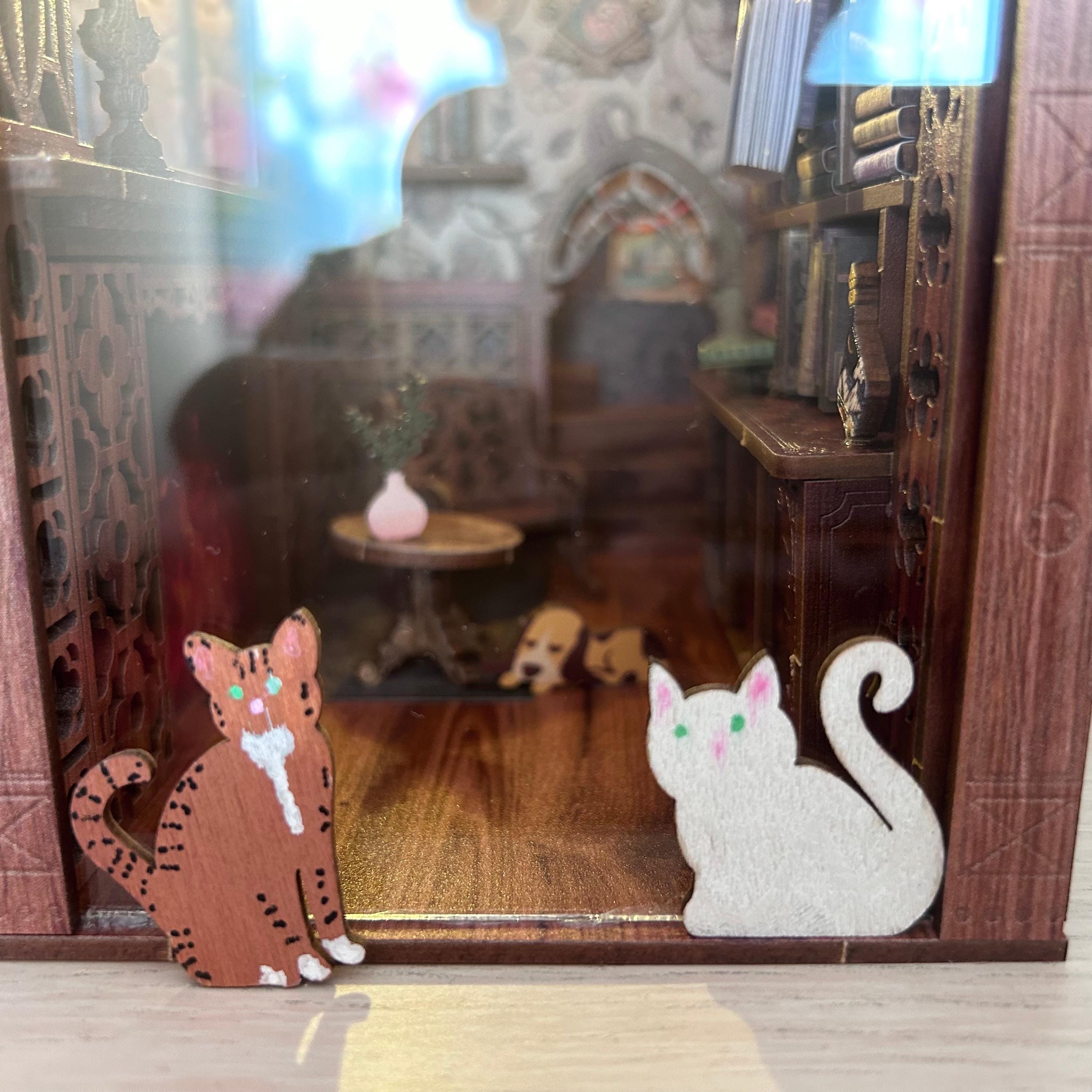 Kit Form Book Nook Eternal Bookstore Handmade Gift Book Nook Book Lover ...