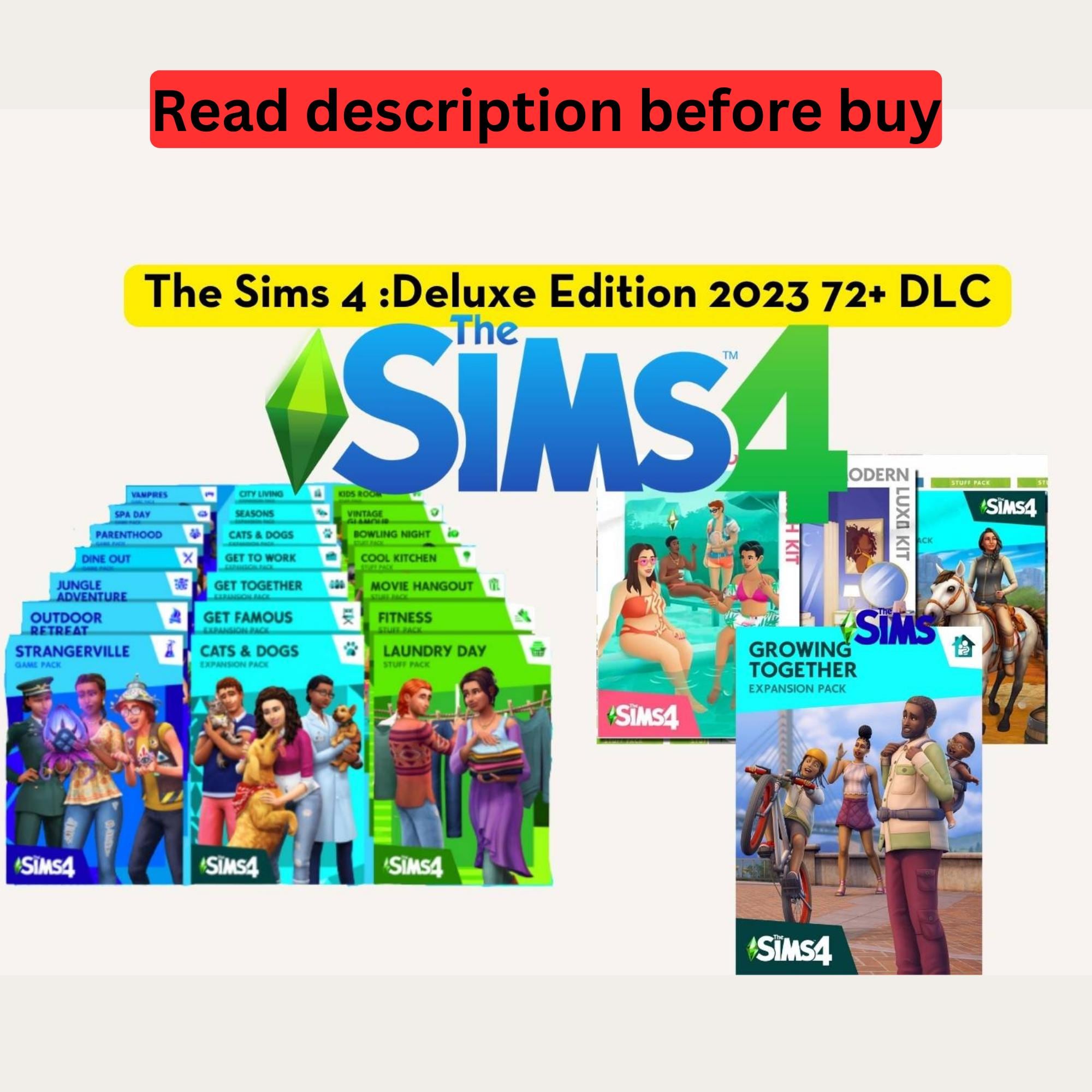 The Sims 4 Complete Collection 70 Dlc Pc Windows - Etsy