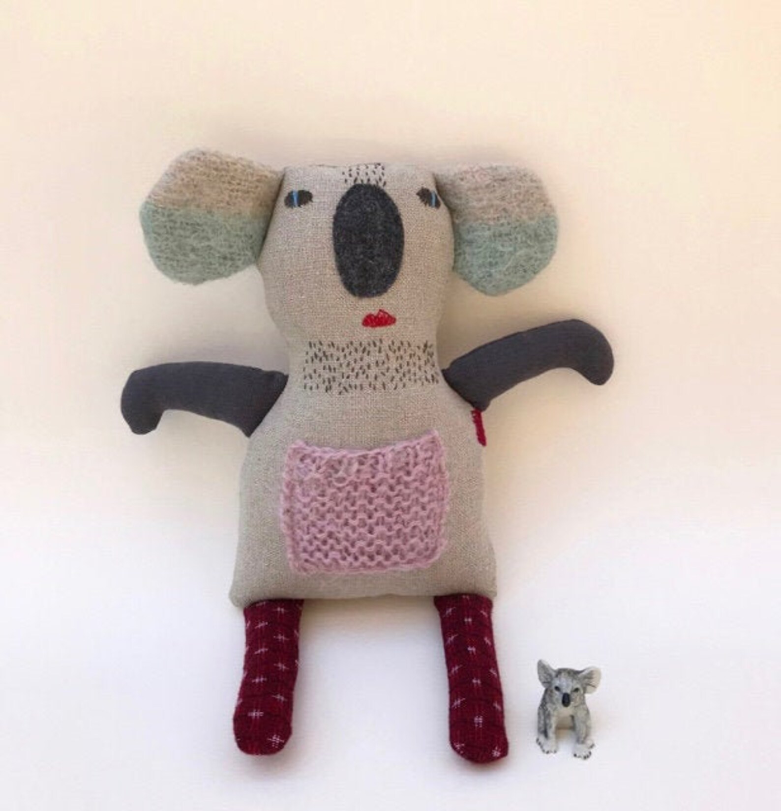 DIY Sewing Pattern Koala Softie Digital Download Australian Animal - Etsy