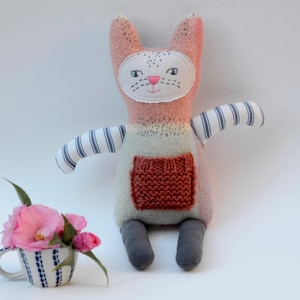 Cat Softie Pattern Soft Toy Sewing Pattern - Etsy
