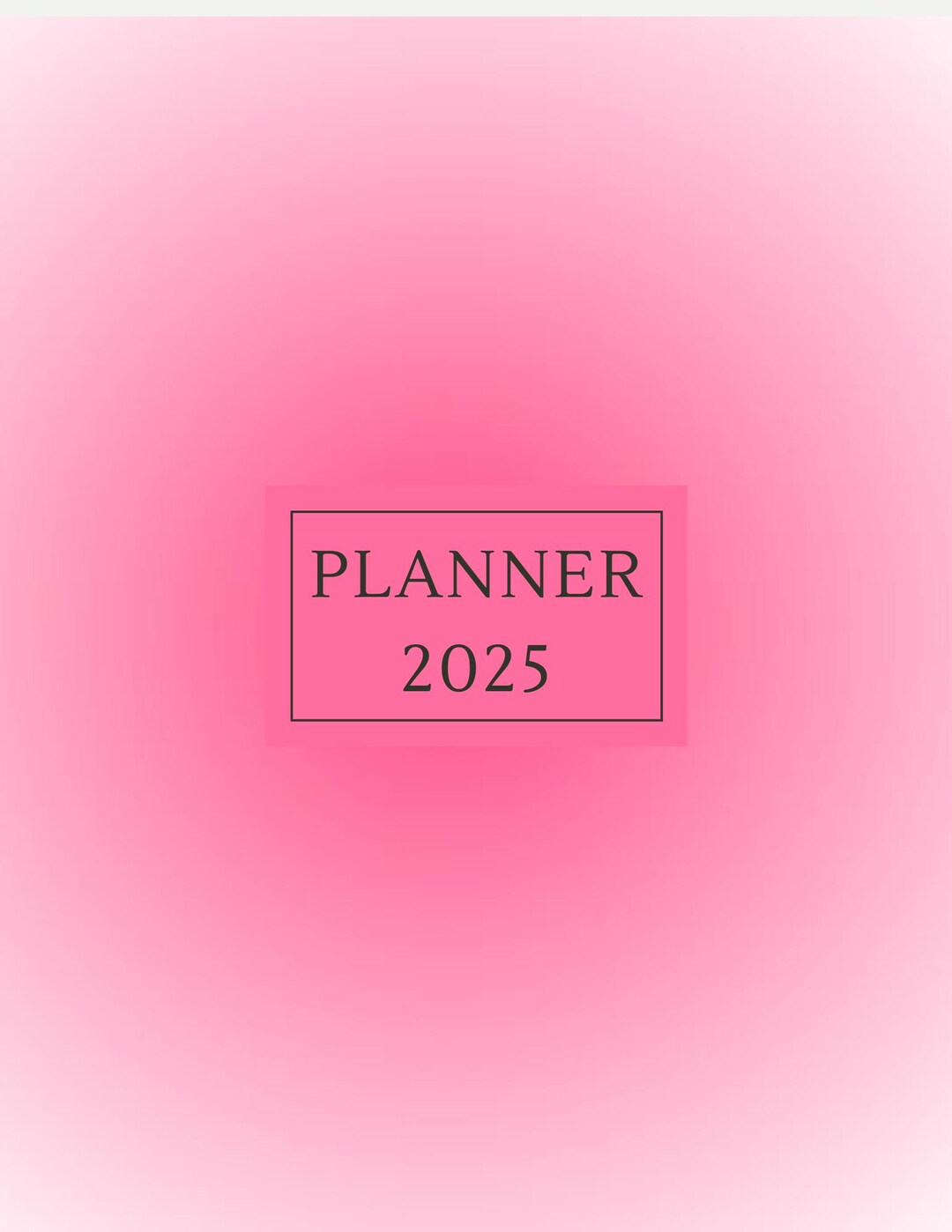 2025 Year Planner - Etsy