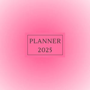 2025 Year Planner - Etsy