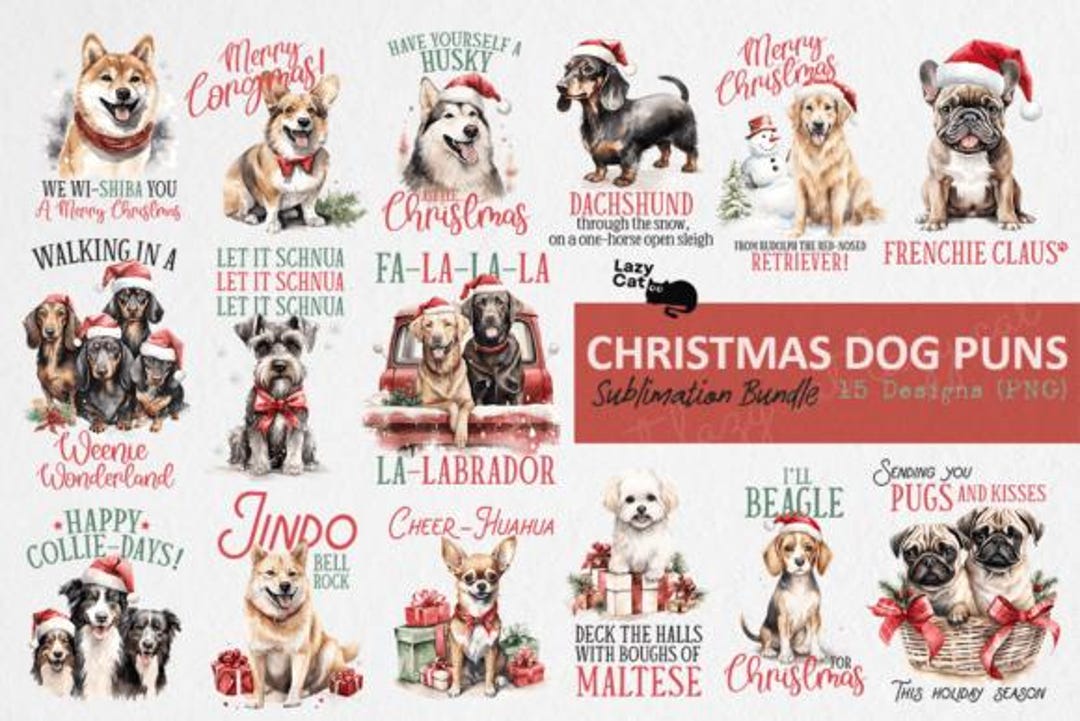Christmas Dog Puns