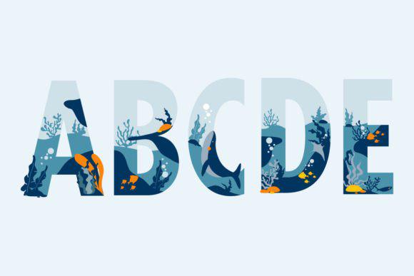 Beachway Ocean Font, Tropical Handwritten Typeface, Digital Download ...