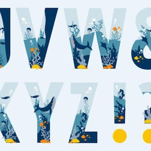 Beachway Ocean Font, Tropical Handwritten Typeface, Digital Download ...