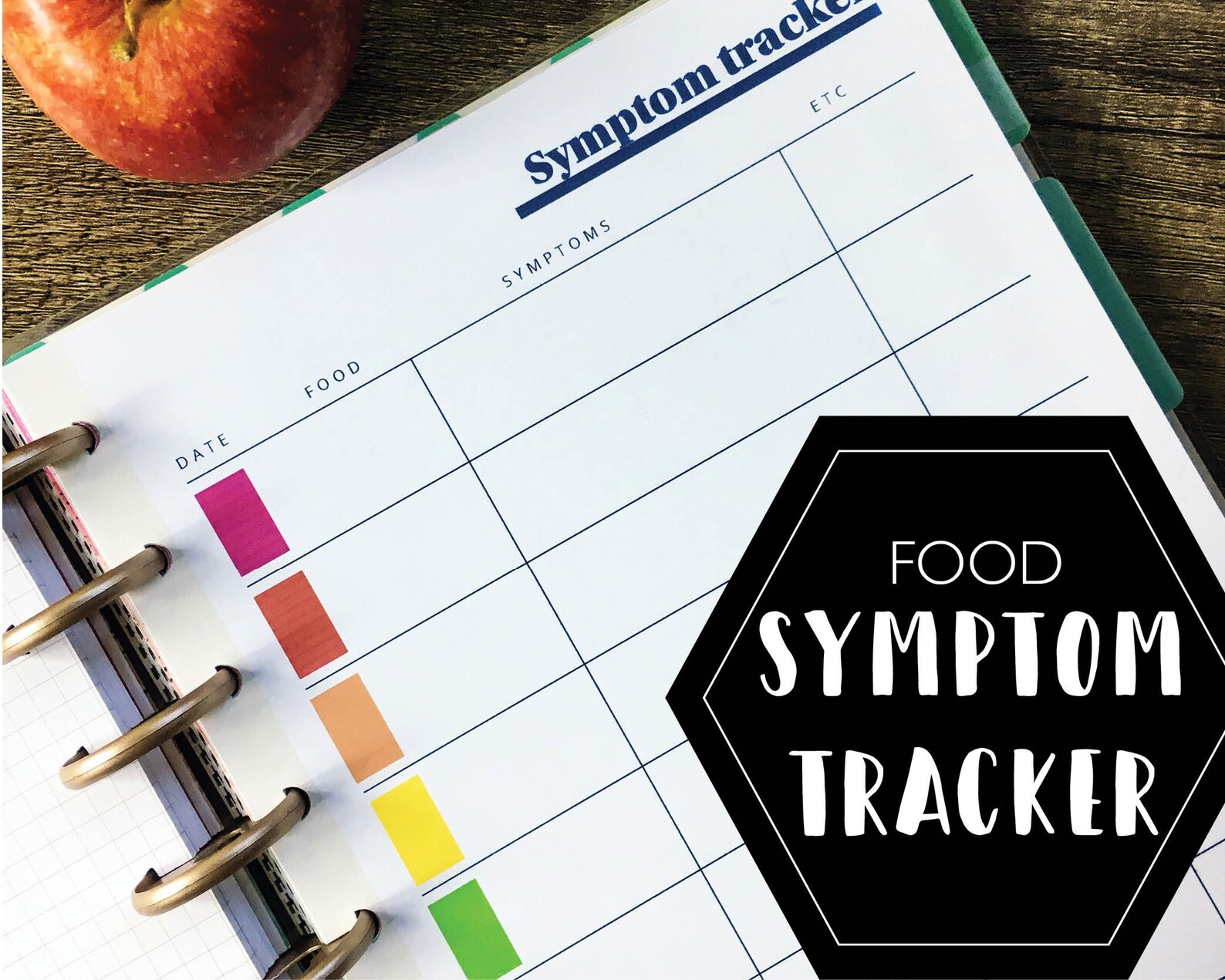 Food Symptom Tracker Planner Insert Printable Health Page Etsy food-symptom-tracker-planner-insert-printable-health-page-etsy
