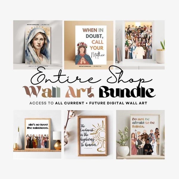 Catholic Prints - Etsy