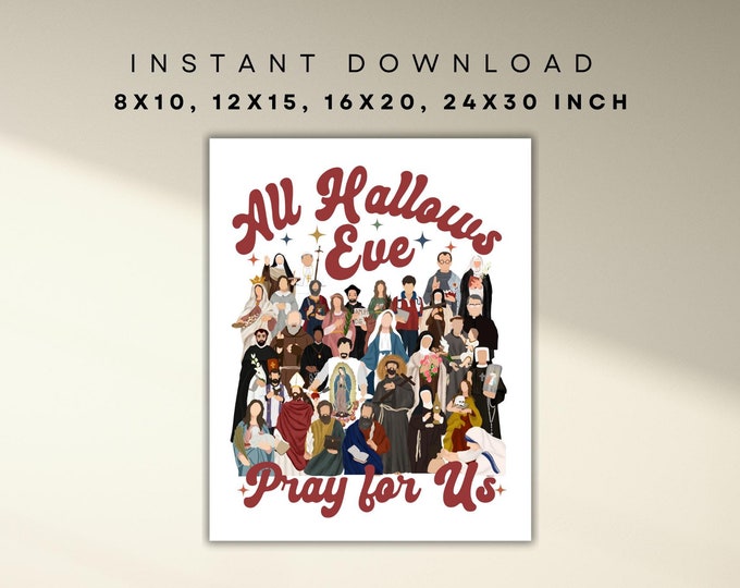 All Hallows Eve Catholic Decor, Catholic Garden Flag, Catholic ...