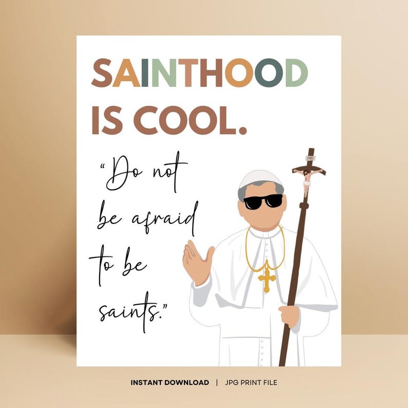 Funny Catholic Poster Bundle, Catholic Classroom Poster Set, Funny Wall ...