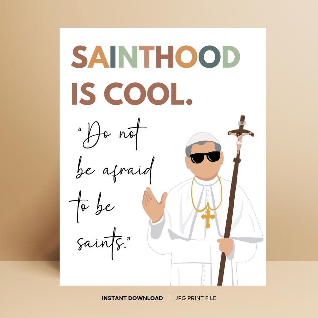 Funny Catholic Poster Bundle, Catholic Classroom Poster Set, Funny Wall ...