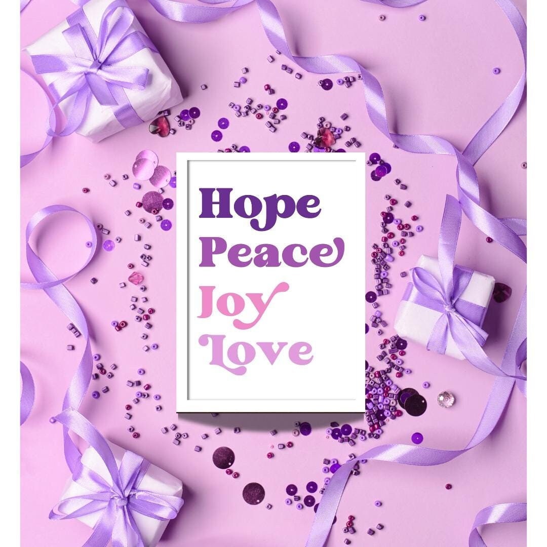 Advent Wall Art, Advent Poster Print Advent Decor Advent Printable ...