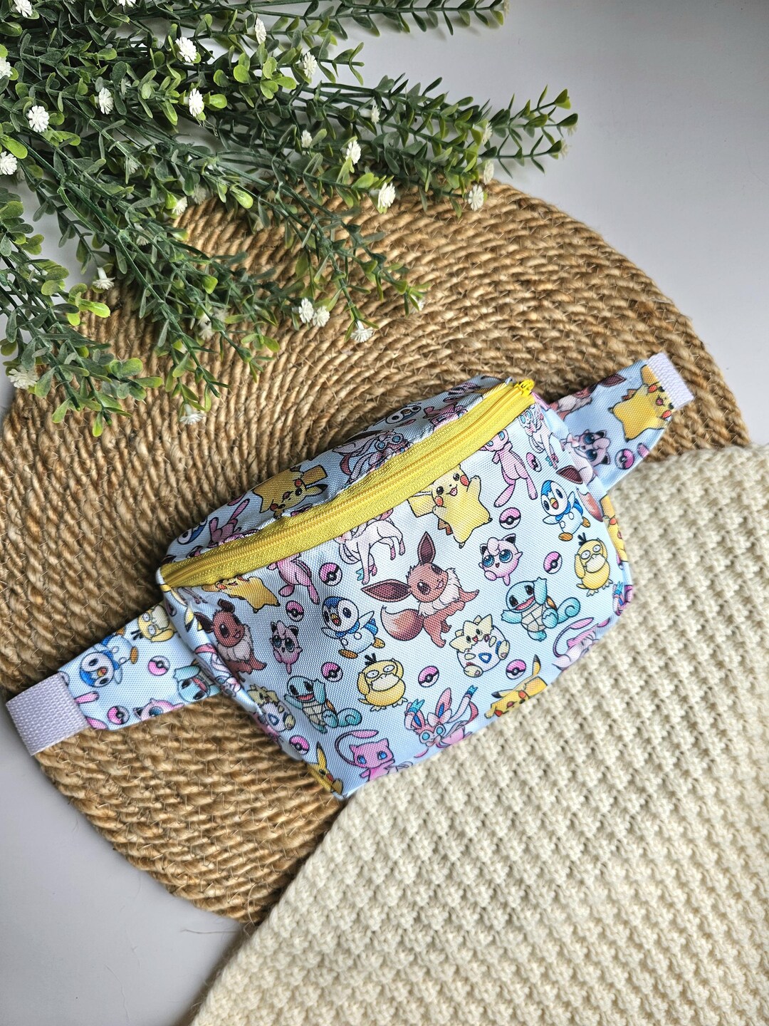 Pokemon Fanny Pack // Belt Bag // Kids Bag // - Etsy