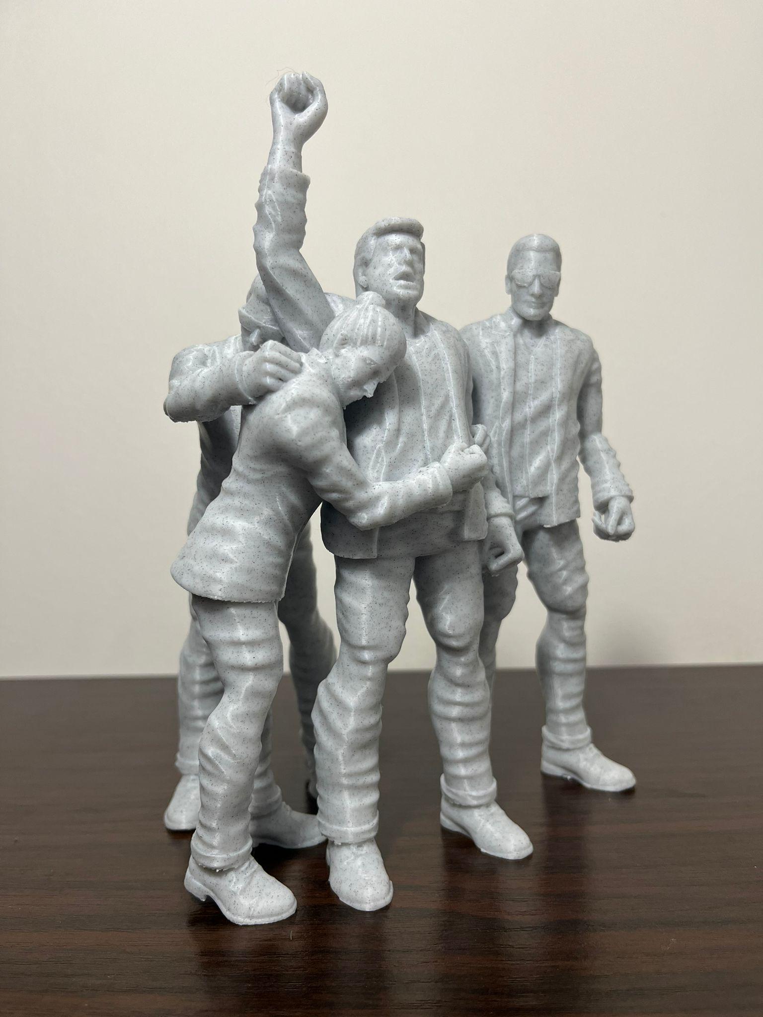 Donald Trump 3D Printed Monumental Moment - Etsy