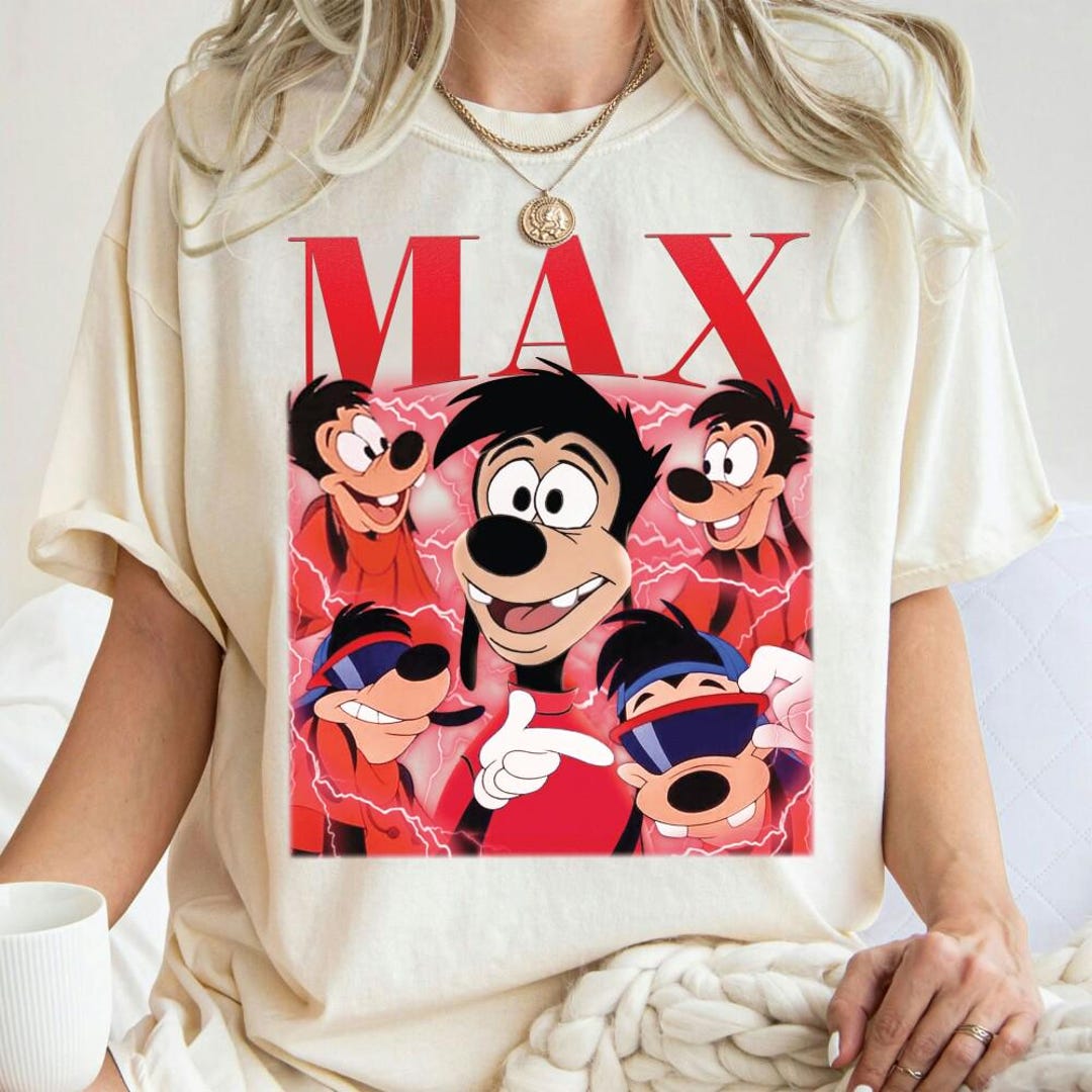 Disney A Goofy Movie Max Goof Portrait T-shirt, Disneyland Family ...
