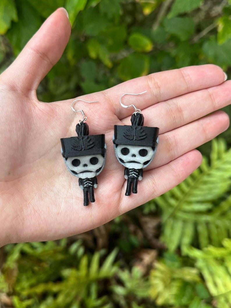 The Black Parade Glow in the Dark Earrings - My Chemical Romance - the ...