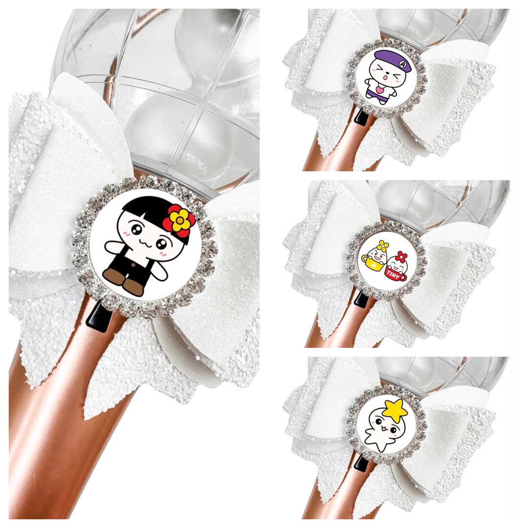 TEEZMON Light Stick Bows ATEEZ Kpop Deco Atiny Hanamon, Winklemon ...