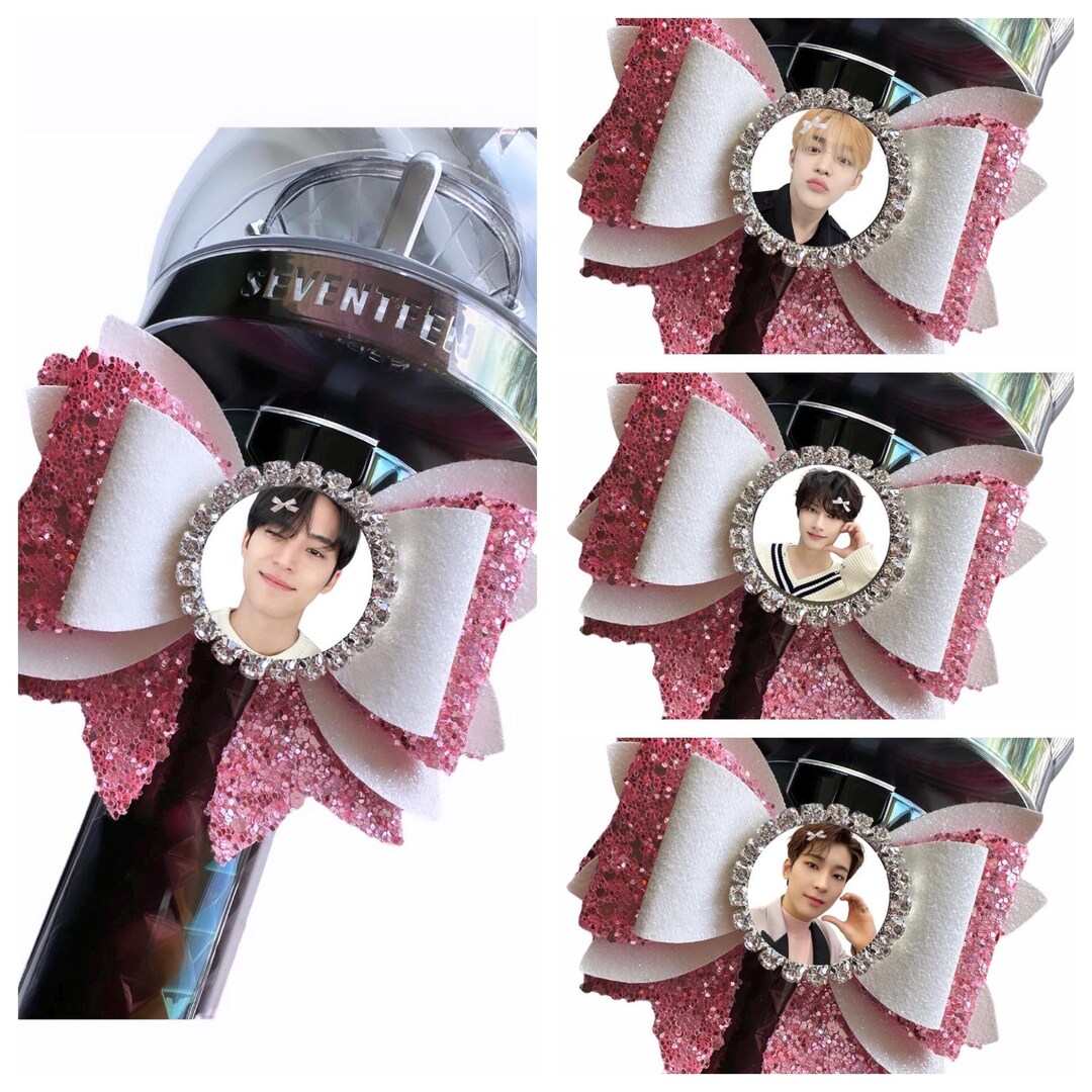 Seventeen Light Stick Bow S.coups, Jeonghan, Joshua, Jun, Hoshi, Wonwoo ...