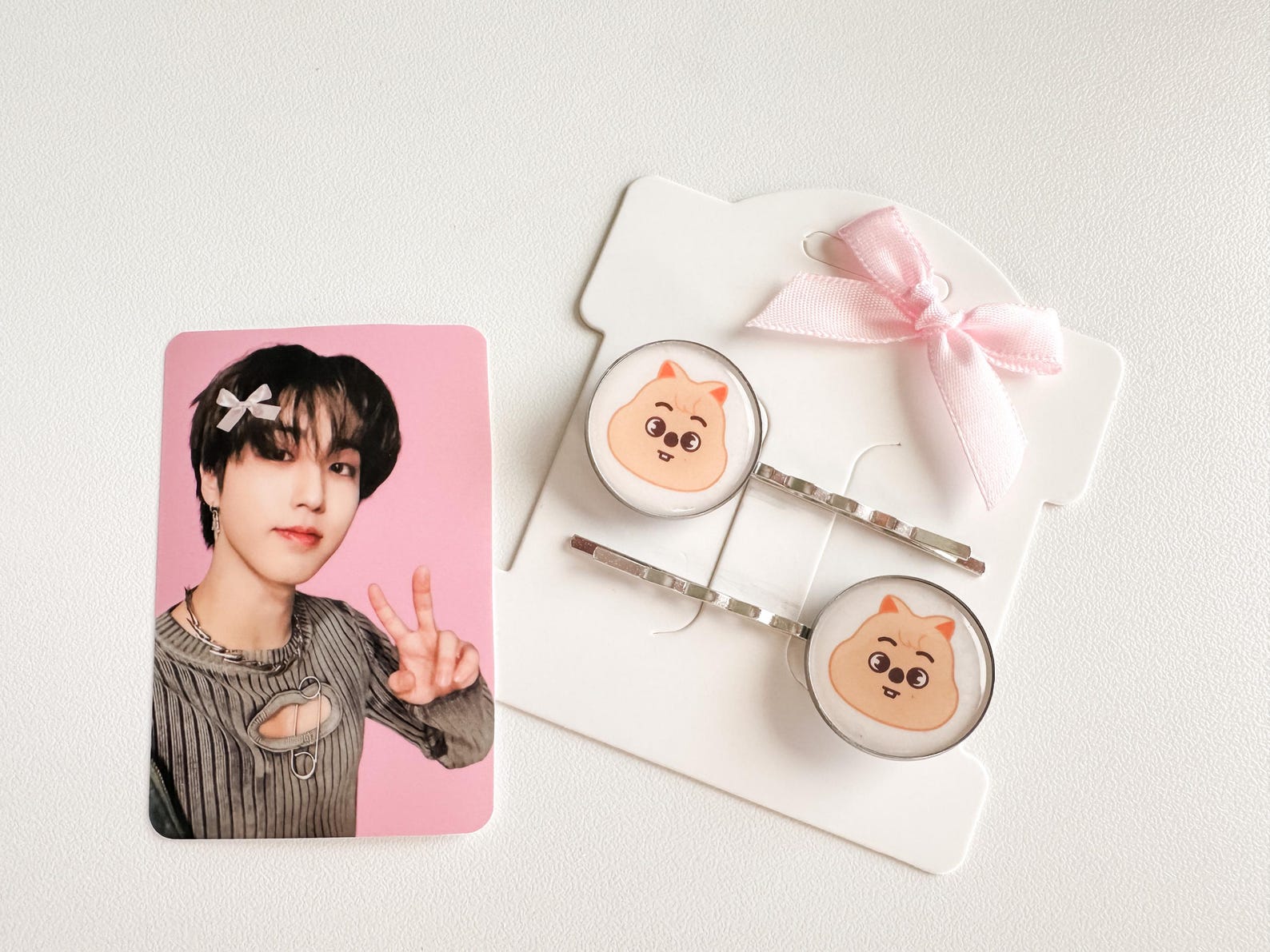 Stray Kids Skzoo Skz Bobby Pin Hair Clip Kawaii Pick Your Bias Lee Know ...