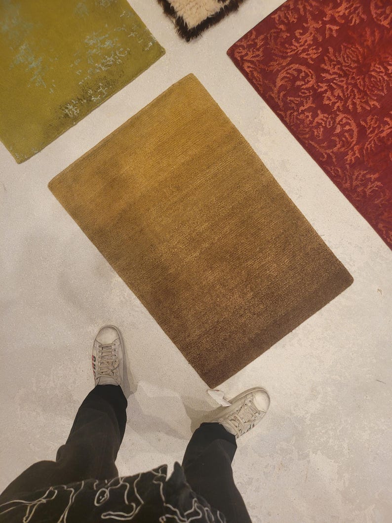 Modern Nepalese Handmade Rug - Etsy