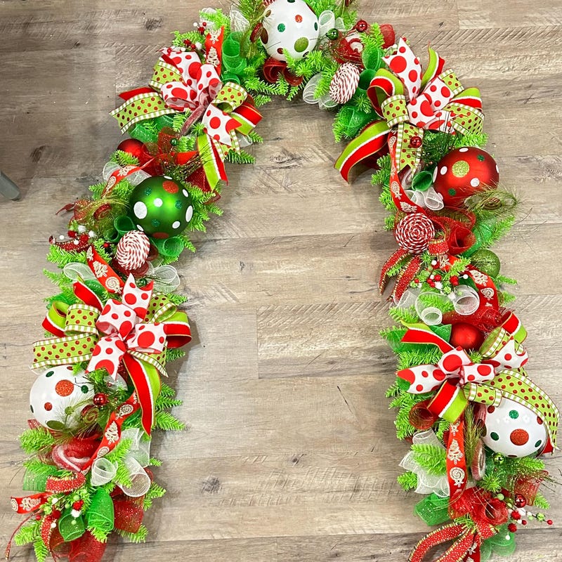 Christmas Door Garland - Etsy