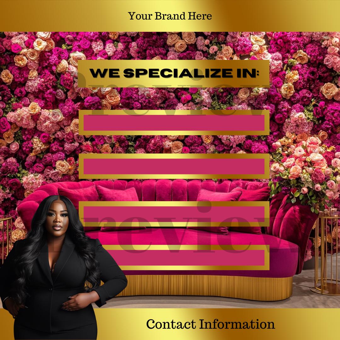 Event Planner Flyer - Etsy