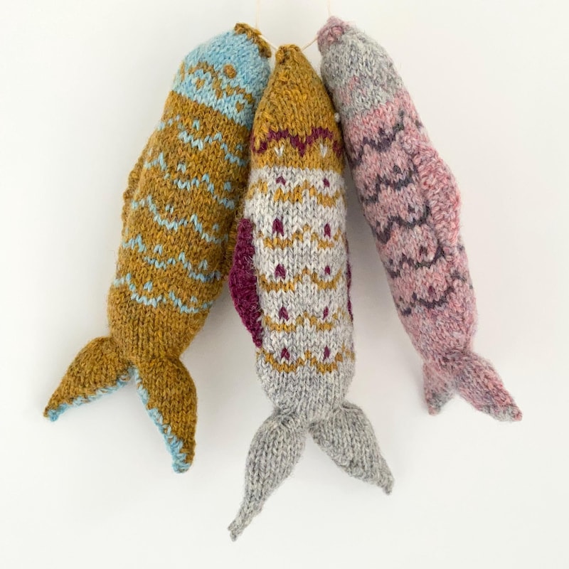 Knitted Fish - Etsy